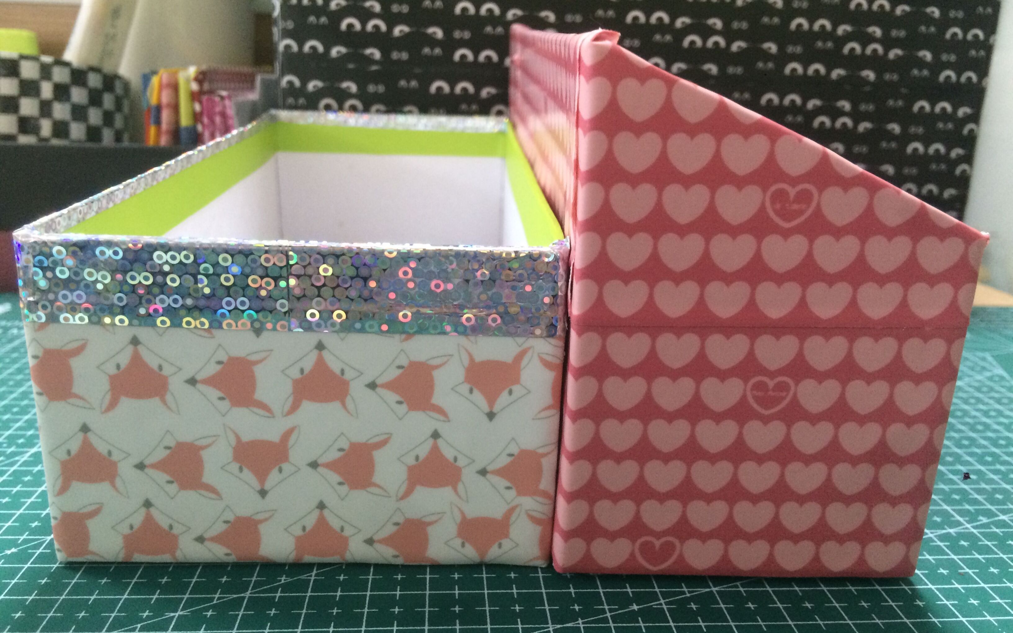 教你做精致小巧的桌面收纳盒