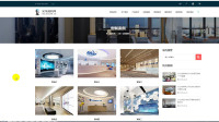 响应式室内设计工程施工类网站织梦模板 HTML5响应式装修设计公司-...