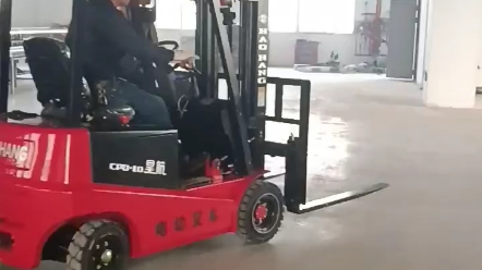 新能源电动叉车1吨带侧移整车高1.9米二楼使用