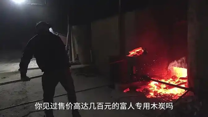 环保木炭制造全过程,材料竟是20年老树,这样的炭真能环保吗