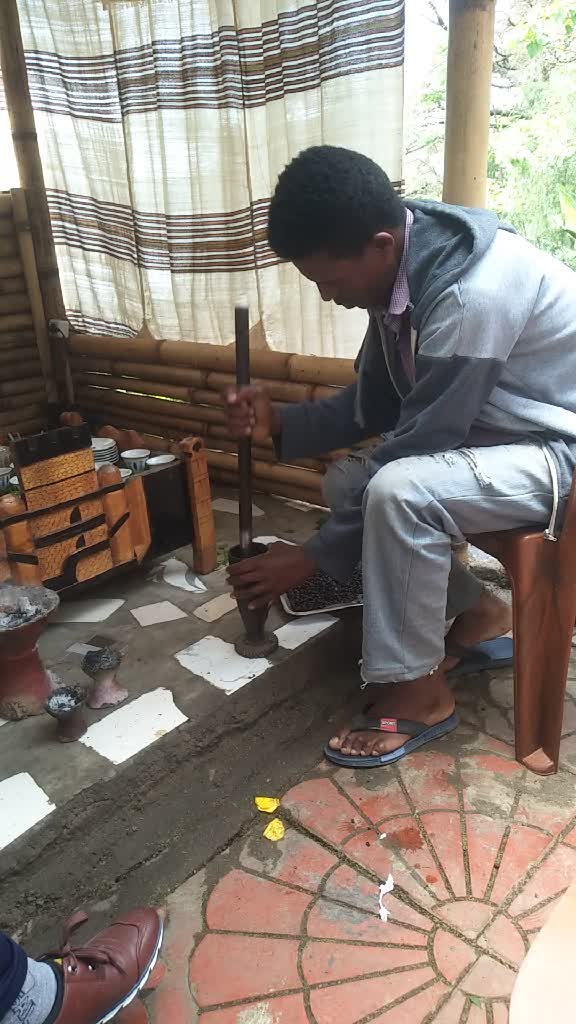 非洲埃塞俄比亚当地手工咖啡☕️