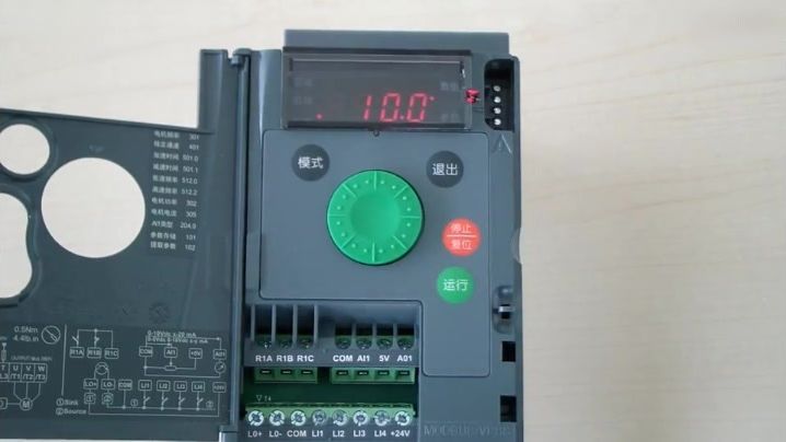 施耐德ATV310变频器,MODBUS通讯设置
