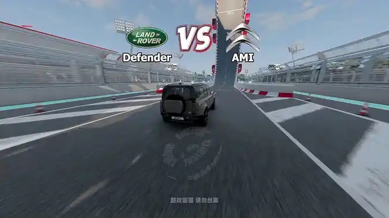 车祸模拟器:路虎卫士 VS 雪铁龙AMI