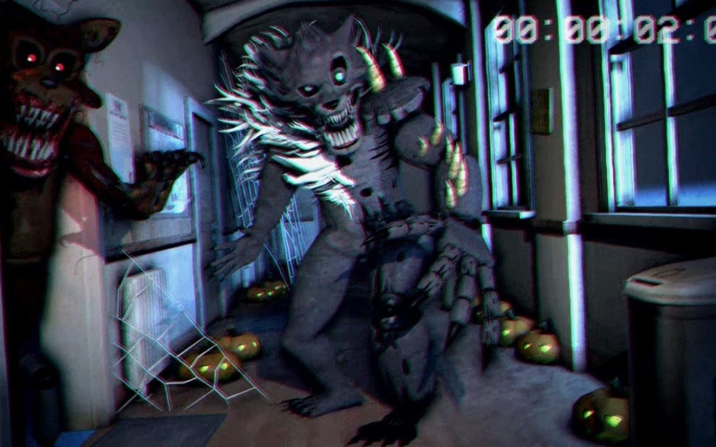 [FNAF VR]在扭曲的走廊爬行-风扇制作动画