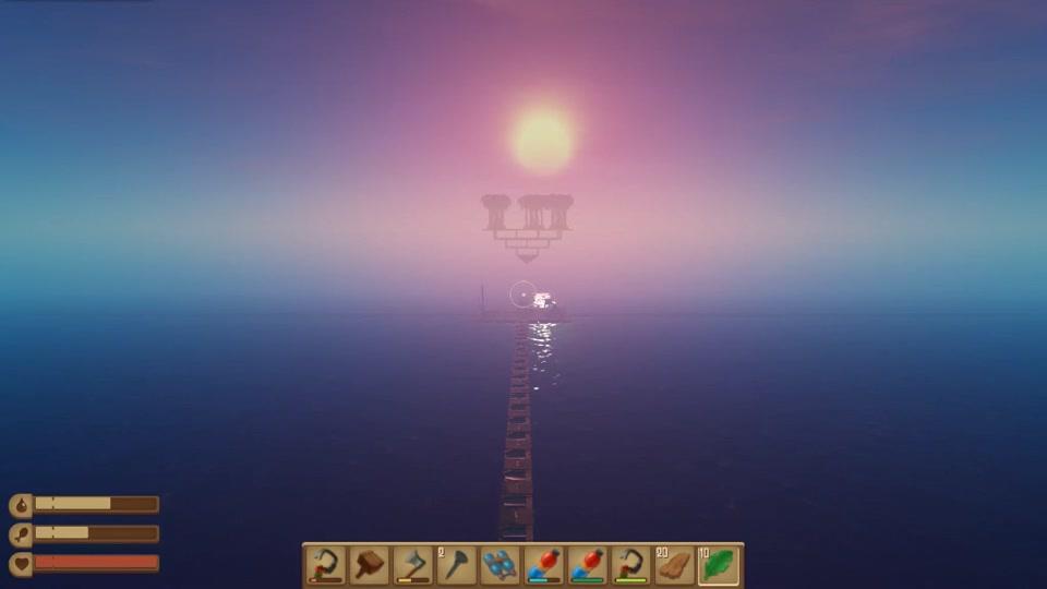 木筏求生原力造悬空梯,你学会了吗?#木筏求生