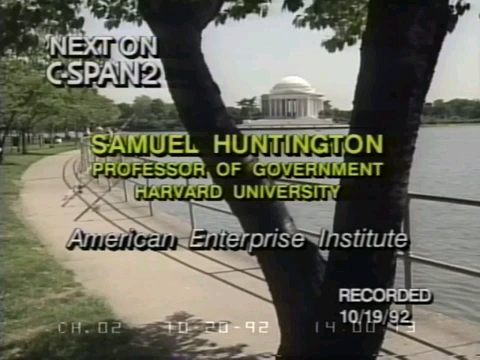 塞缪尔•亨廷顿:文明的冲突Pt1(生肉)