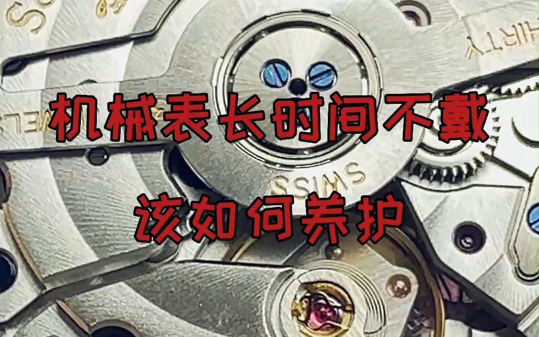机械表长时间不戴,该如何养护