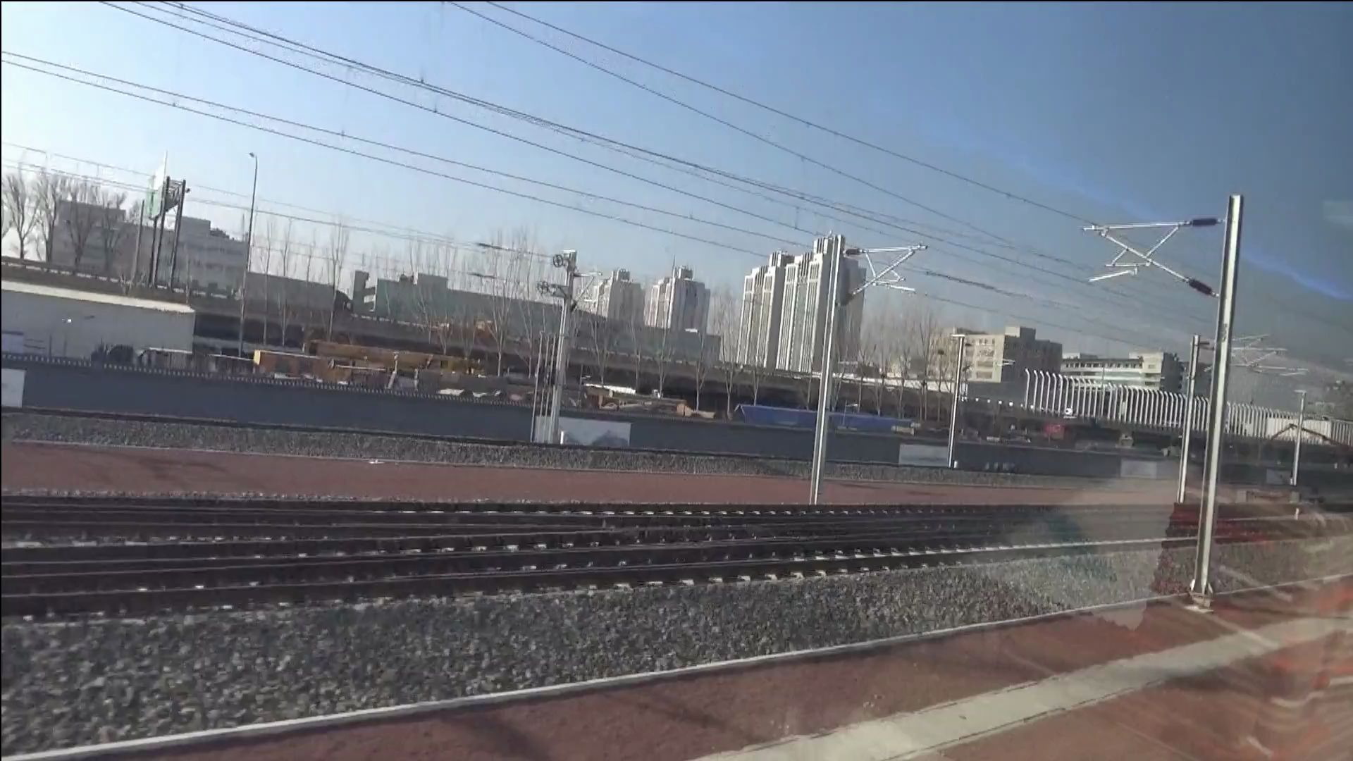 【2020.1.1】【FHD侧面展望pov】【京张高铁】G4167次 清河 - ...