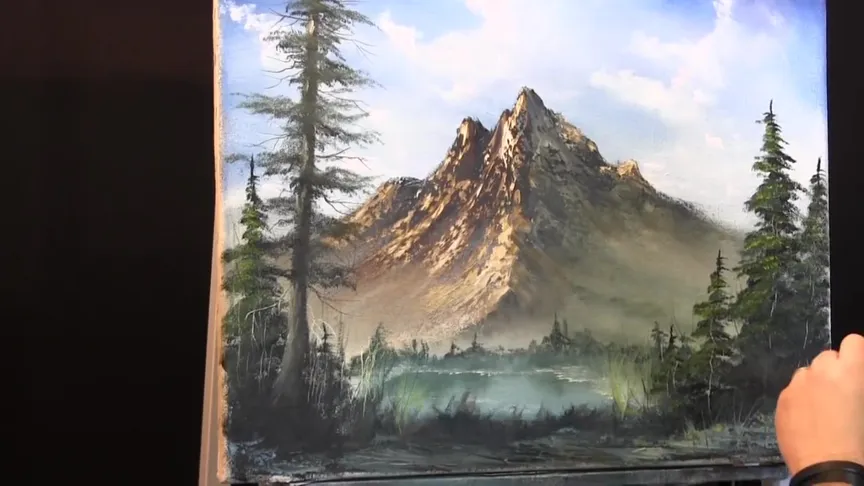 近1小时详细绘画教程:教你如何画美丽逼真的风景