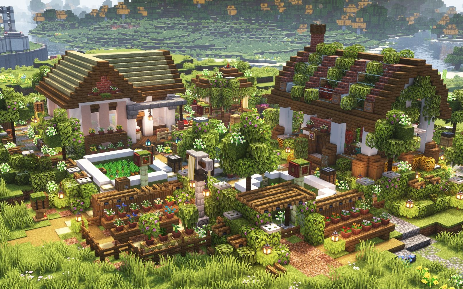 超实用的单人生存别墅 我的世界100天生存第五天