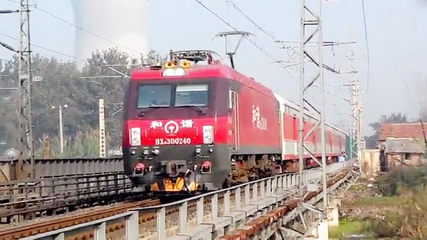 行程2400公里的长途火车 K187次丹东开往上海