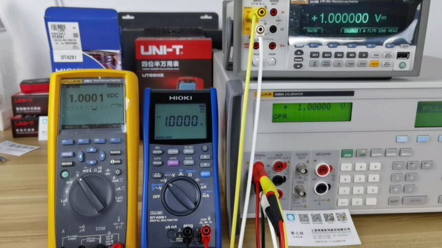 HIOKI日置DT4281四位半60000字万用表对比289