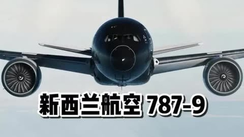 新西兰航空波音787 9 飞机 航空 波音 模拟飞行 游戏