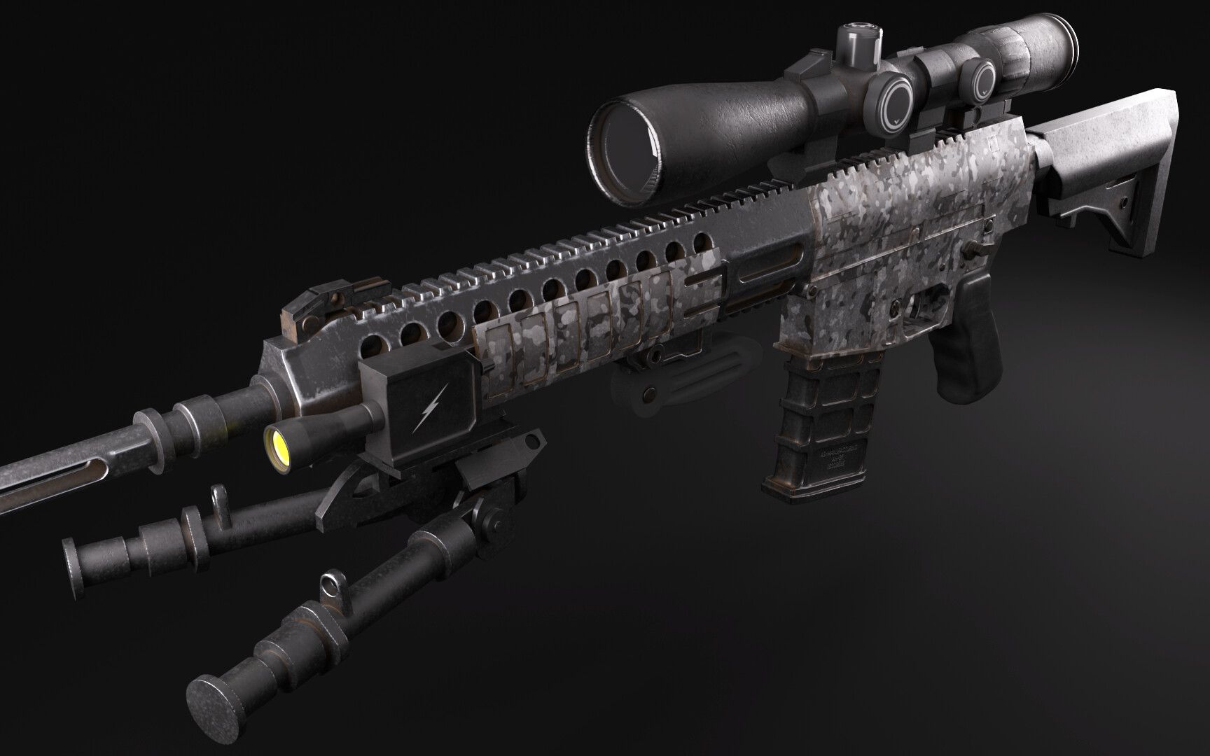 全球步枪排行榜第一让你意想不到HK/M416的3D模型是这样做出来的