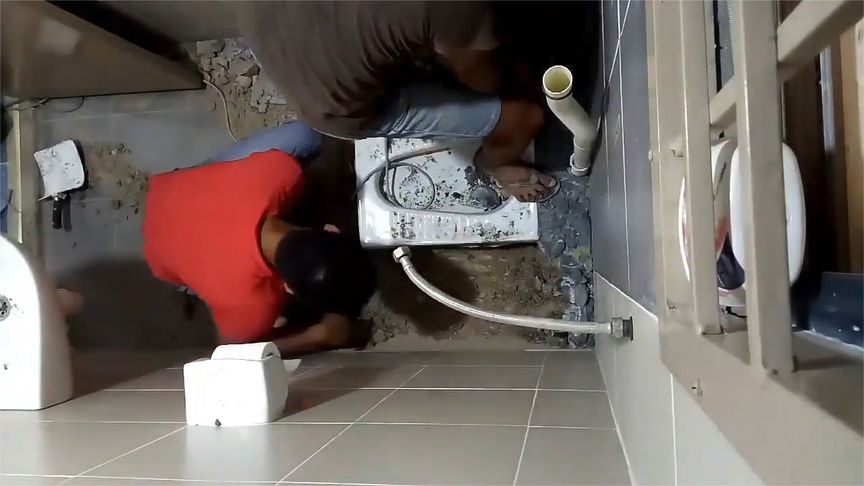 蹲便改坐便全过程