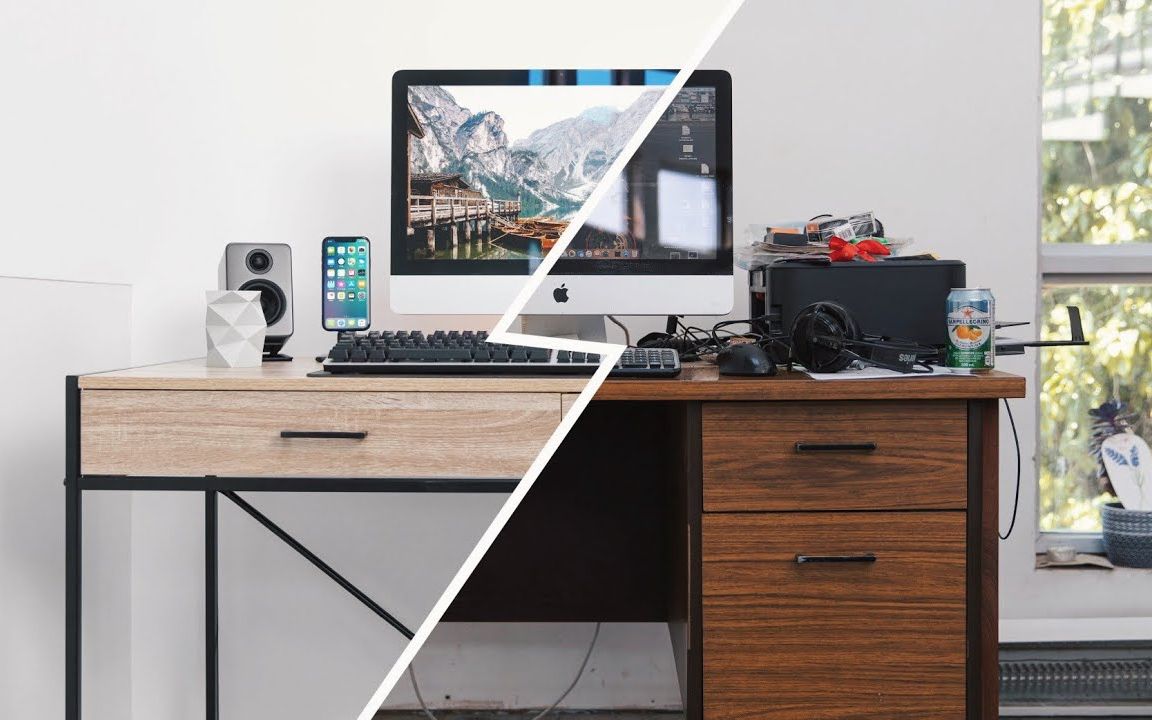 老旧书桌大改造