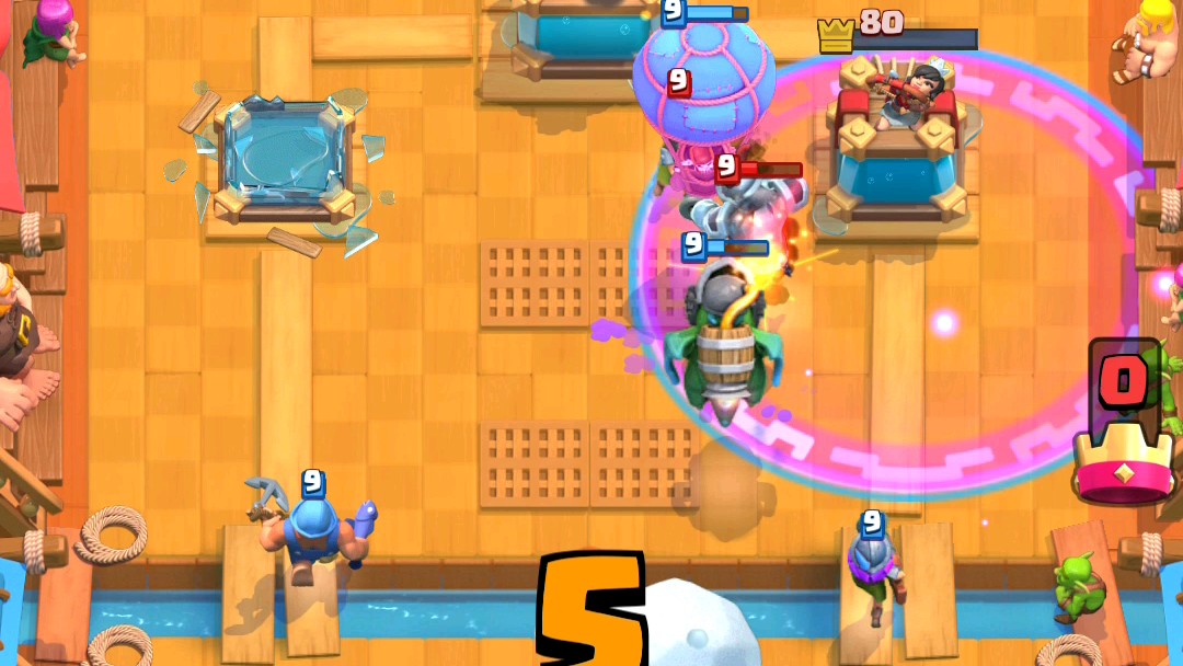 【皇室战争】渔夫之威活动卡组推荐,高机动性高爆发的樵夫气球卡组