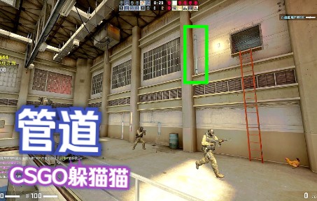 CSGO躲猫猫:一看到不思考的人类,我就来气