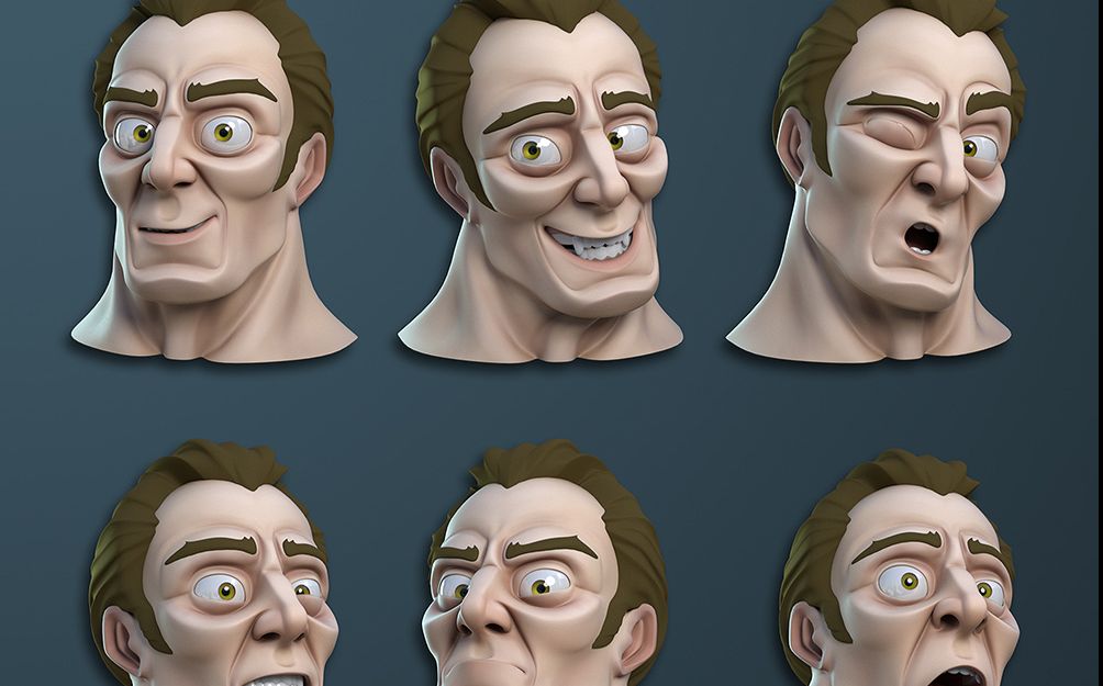 使用Maya工具节点绑定角色面部表情教程 - Rig a face using Maya's ...