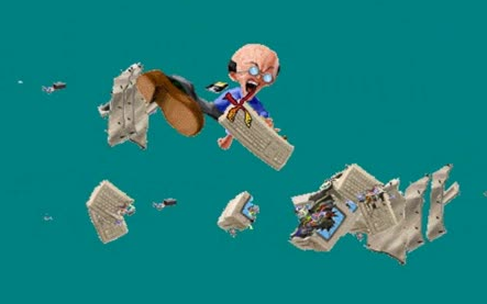 【老蜀黍扒点儿童年】你一定玩过的Windows经典桌面游戏:玩具的报复