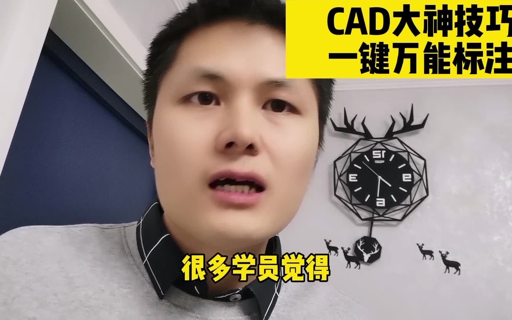 CAD大神技巧,不需要任何标注插件,也能一键标注CAD各种尺寸啦!