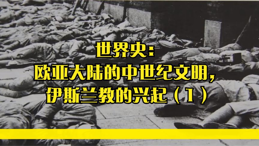 世界史:欧亚大陆的中世纪文明,伊斯兰教的兴起(1)
