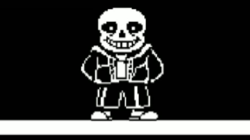 sans模拟器:终于把他给打败了