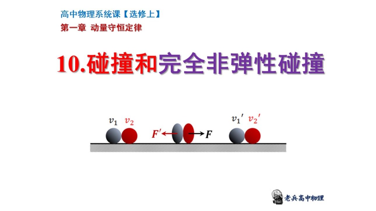【选修上】第10课:碰撞和完全非弹性碰撞