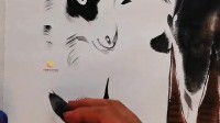 画家李毅老师作品!#三阳开泰#水墨画#羊#画羊#书画#书画经纪人王...