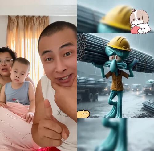 派大星海绵宝宝章鱼哥
