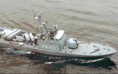 「现代战舰科普」大海上的虎式,德国148型虎级导弹快艇,西德海军的...