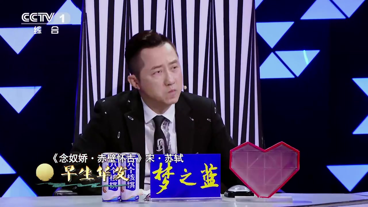 《经典咏流传》胡彦斌忘我演绎《念奴娇》 豪情万丈