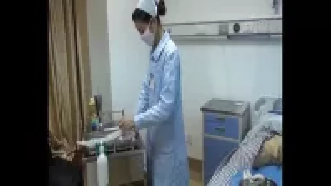 男性患者留置导尿操作视频