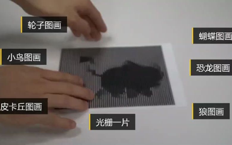 科学小实验——动画拍里的秘密:会动的图片(大班)