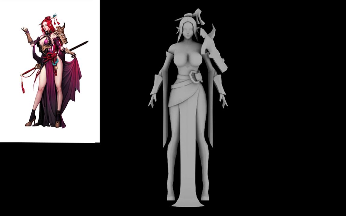 ...人物建模】从零开始学习制作手绘角色模型,零基础游戏角色建模教学