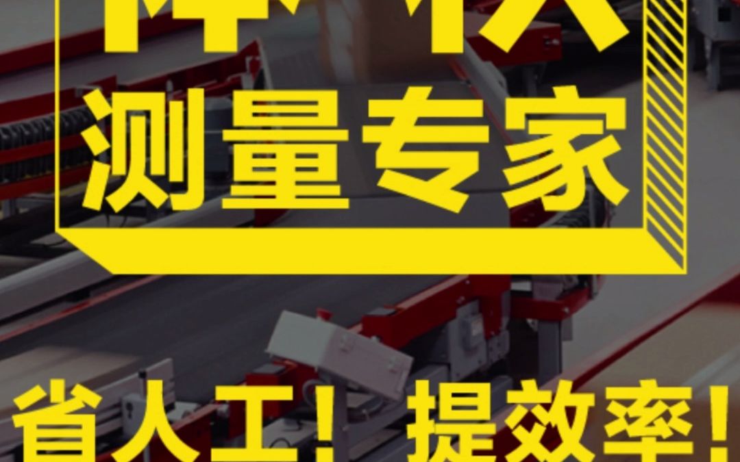 异方科技GM200光幕体积测量一体机,对接皮带线测量包裹尺寸、重量...