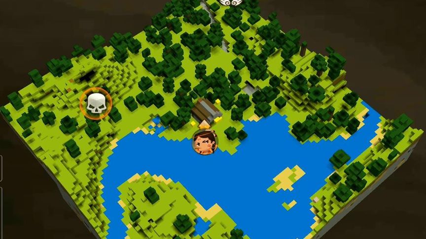 迷你世界经常迷路?教你3种方法,轻松找到家!