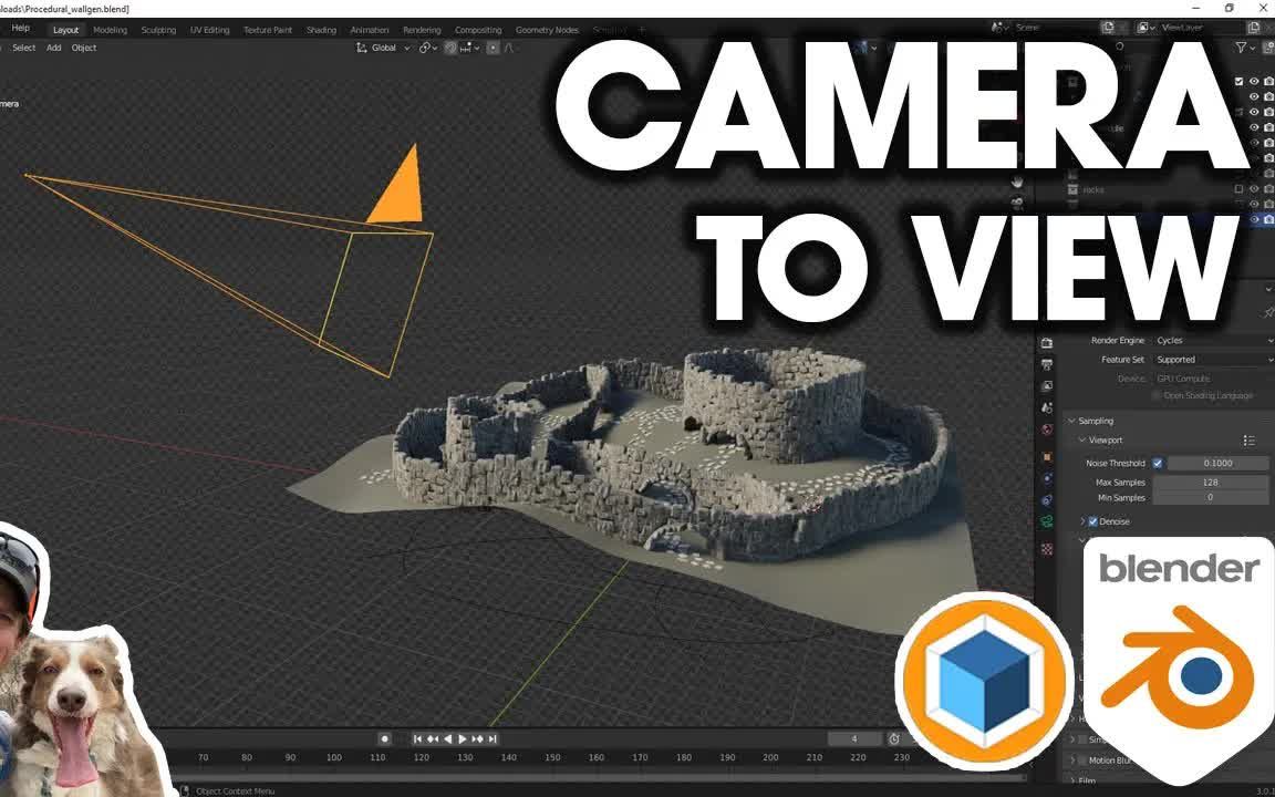 blender 如何去玩转你的摄像机(适合初学者)