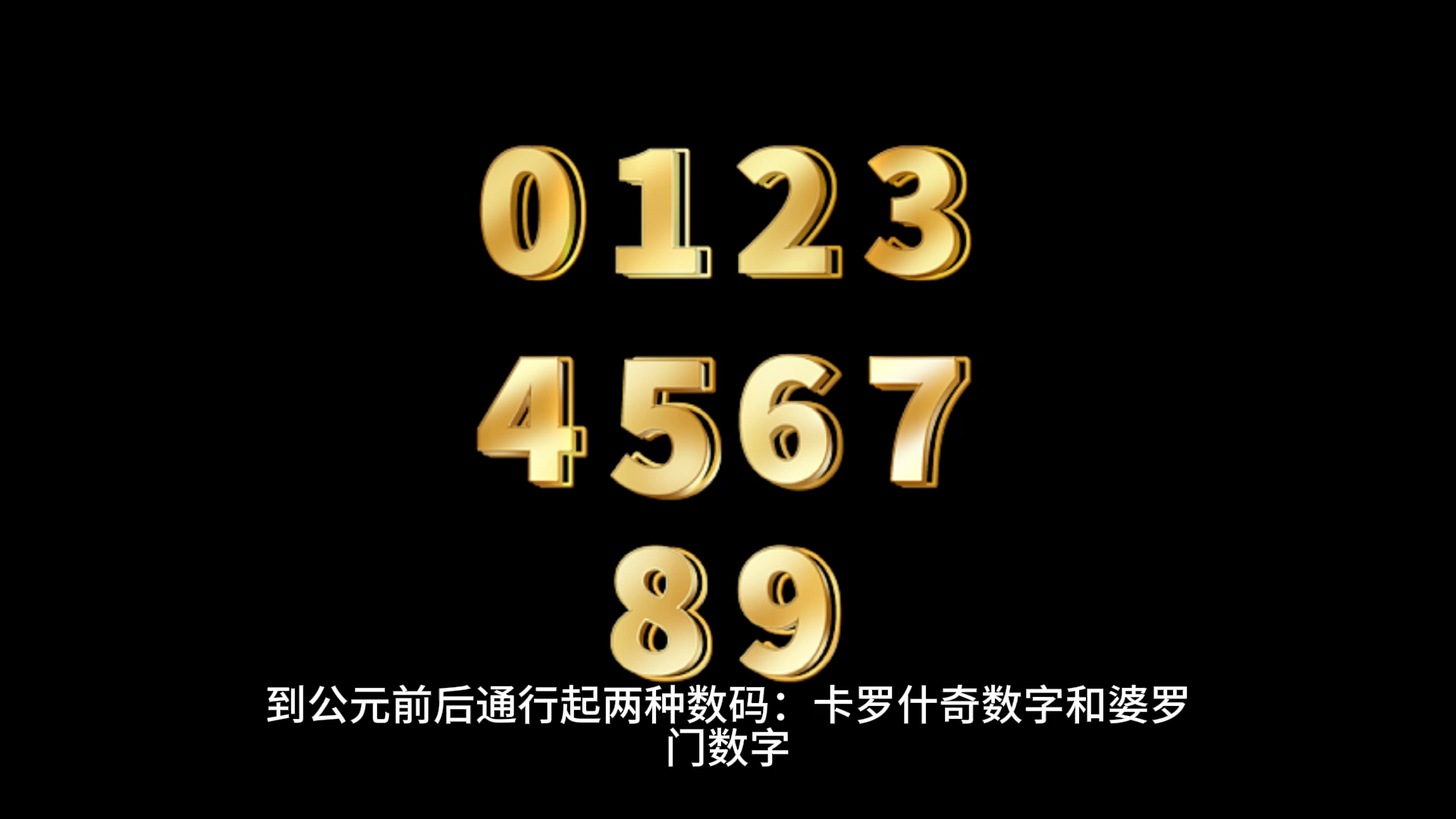 【科普】阿拉伯数字(下)