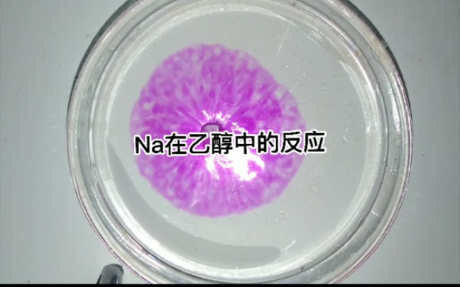 金属Na在乙醇中的反应