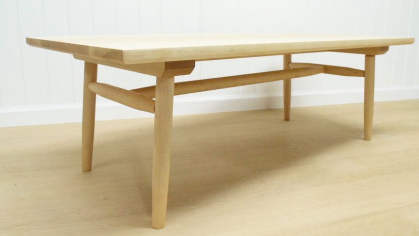 老外自己做的实木桌价格不低,你能看出来是什么木材吗?