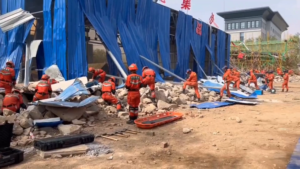 ...检验应急处置能力# 应急演练 “陇原砺剑·2023”抗震救灾实战演习...