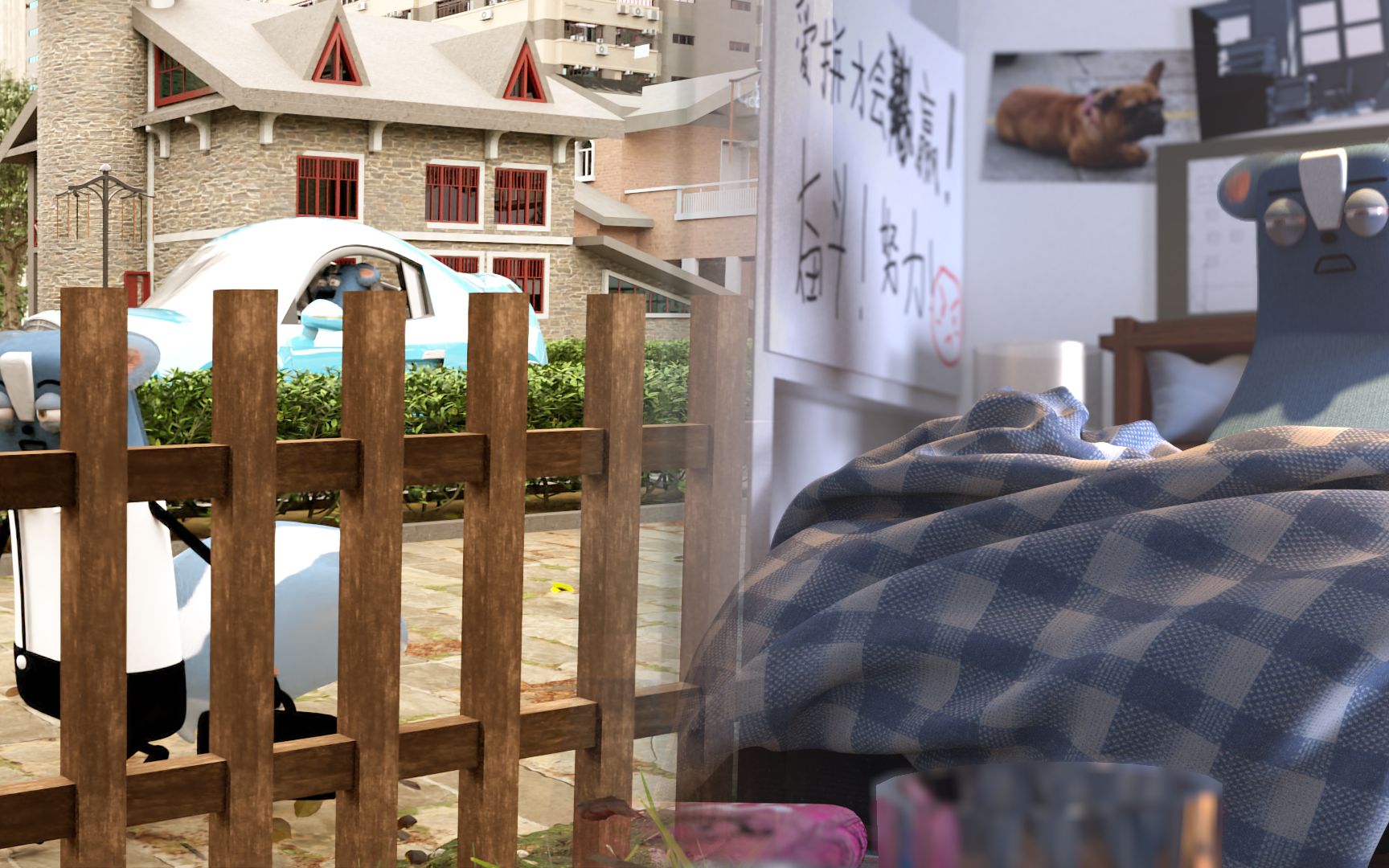 成龙影视传媒学院2019届动画毕业作品臭鼬鼬瘆职记