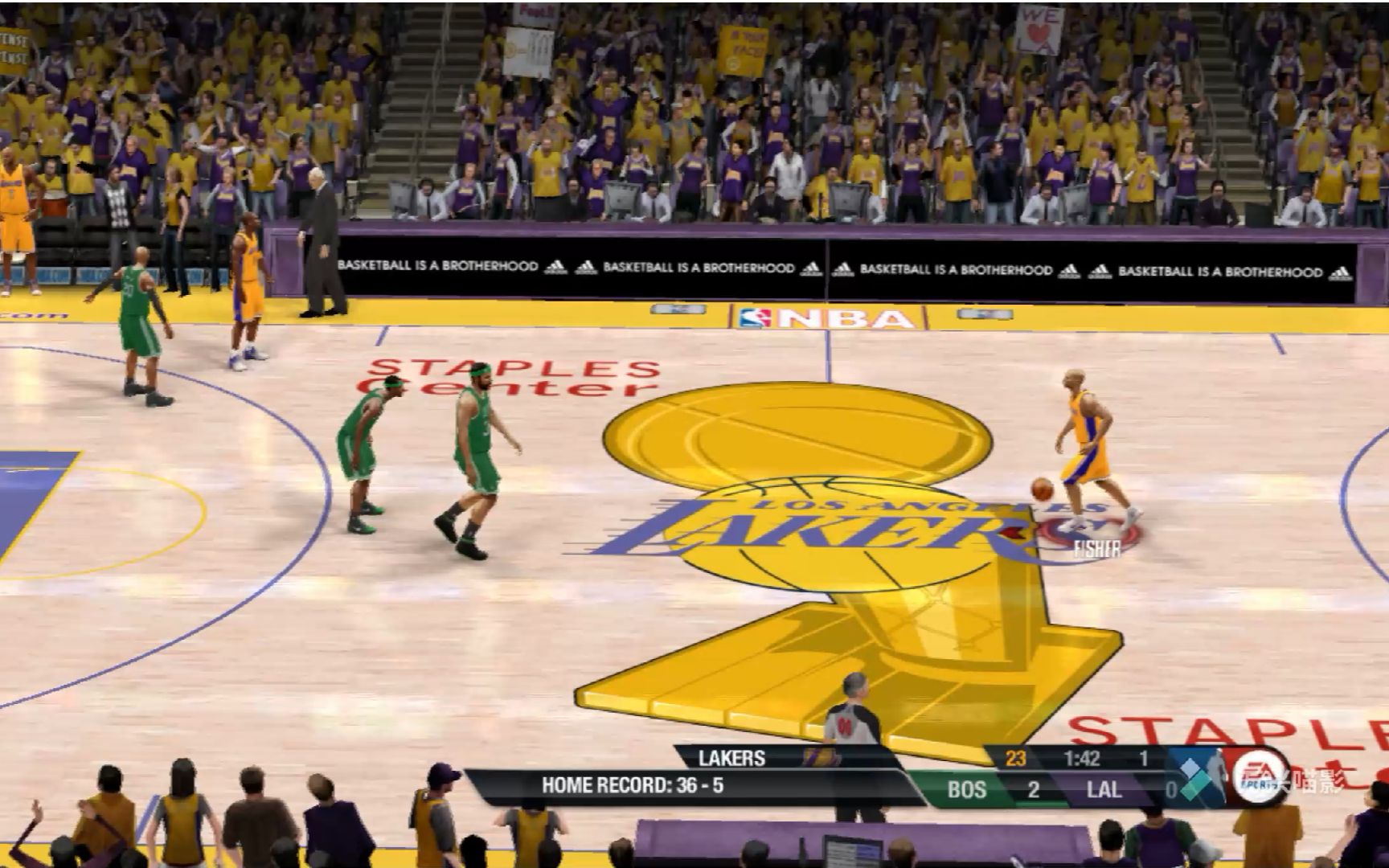 NBA LIVE 10 2010年总决赛加时赛谁绝杀了?凯尔特人VS湖人