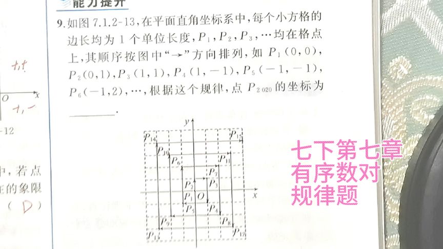 七下第七章有序数对规律题