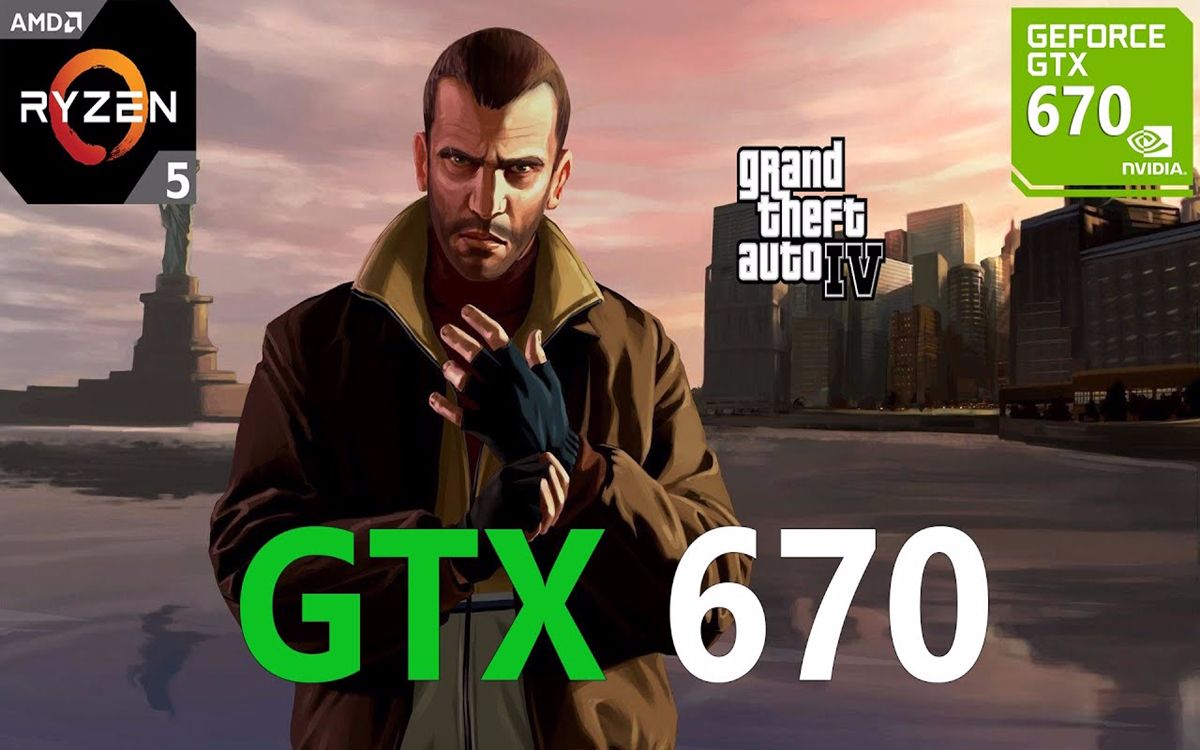 GTX 670在 GTA4[1080p分辨率] 最高画质下的表现