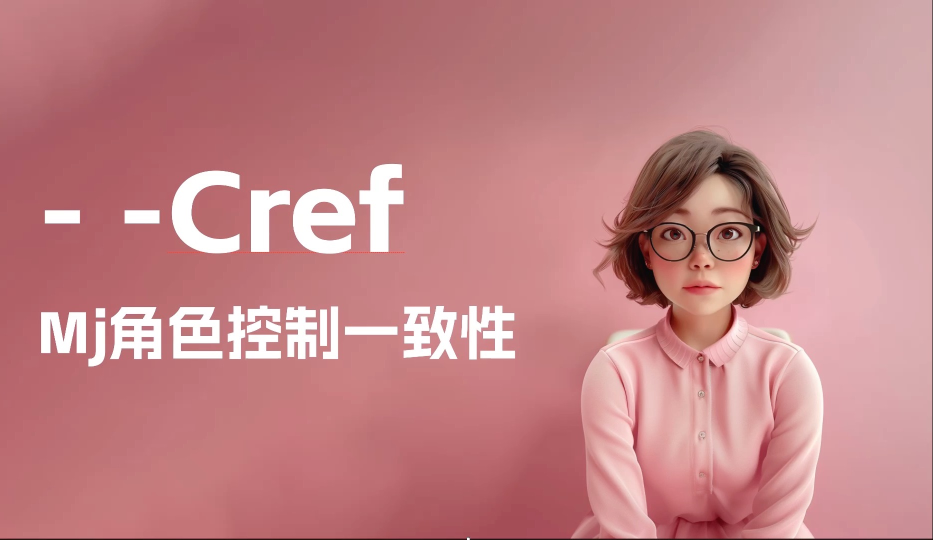 ...一致性】midjourney新功能控制人物形象统一【--cref 参数 使用方法】
