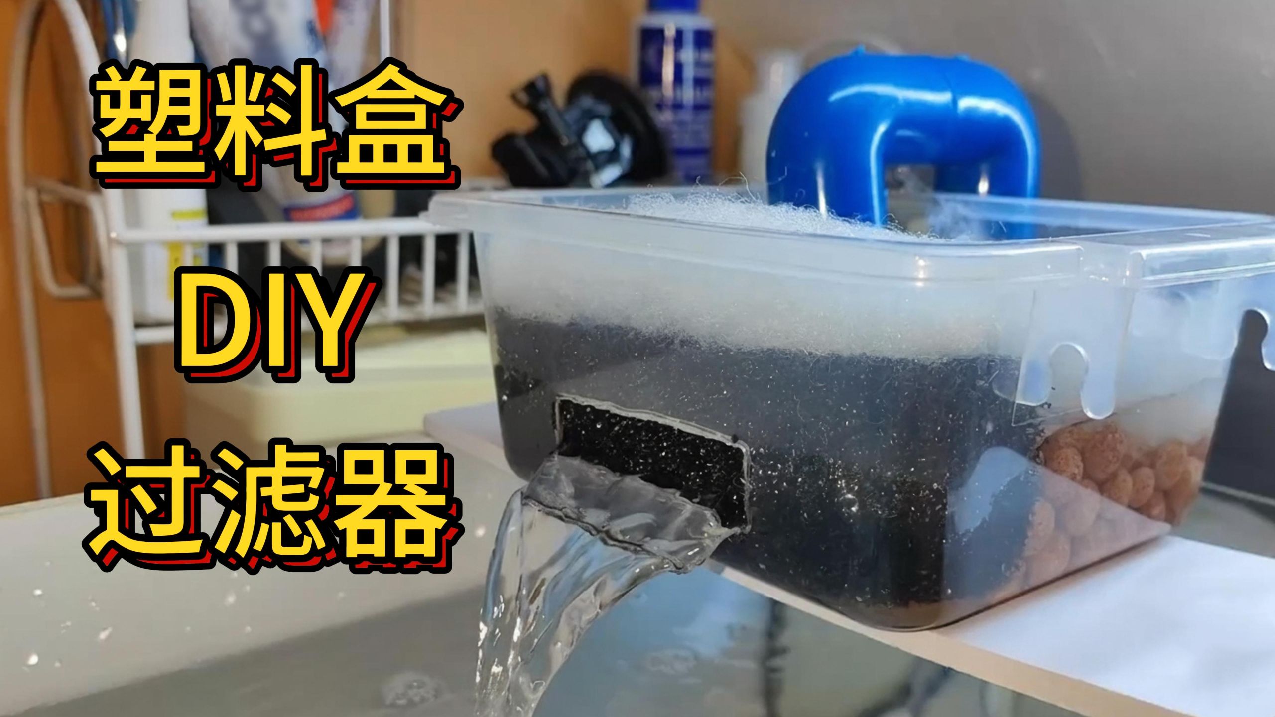 买壁挂过滤器?不!自己DIY的外置过滤盒更好用!