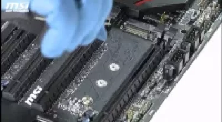 微星 如何安装M.2 SSD硬盘