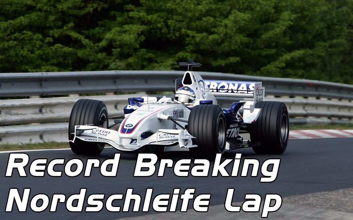 宝马索伯F1的纽北5分15秒跑圈视频,比较少见。BMW Sauber F1 - ...